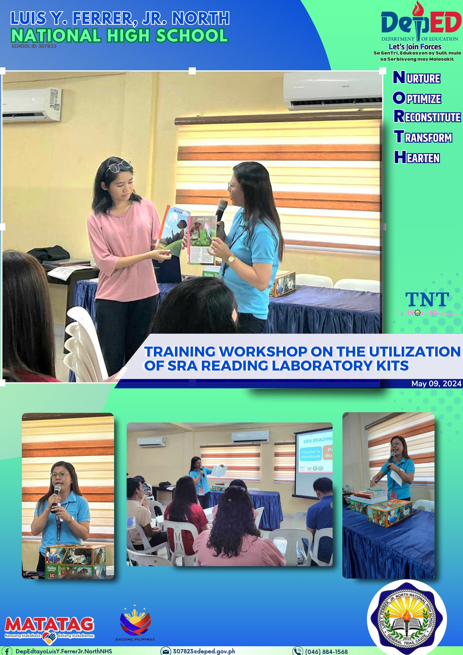Training Workshop on the Utilization of SRA Reading Laboratory Kits ...